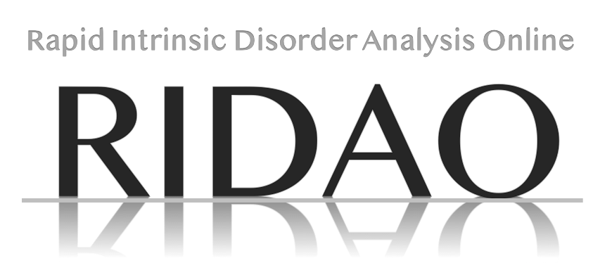 RIDAO: Rapid Intrinsic Disorder Analysis Online
